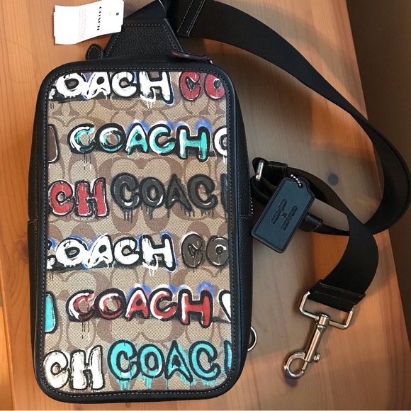 Coach | Bags | Coach X Mint Serf Sullivan Pack In Signature Canvas ...